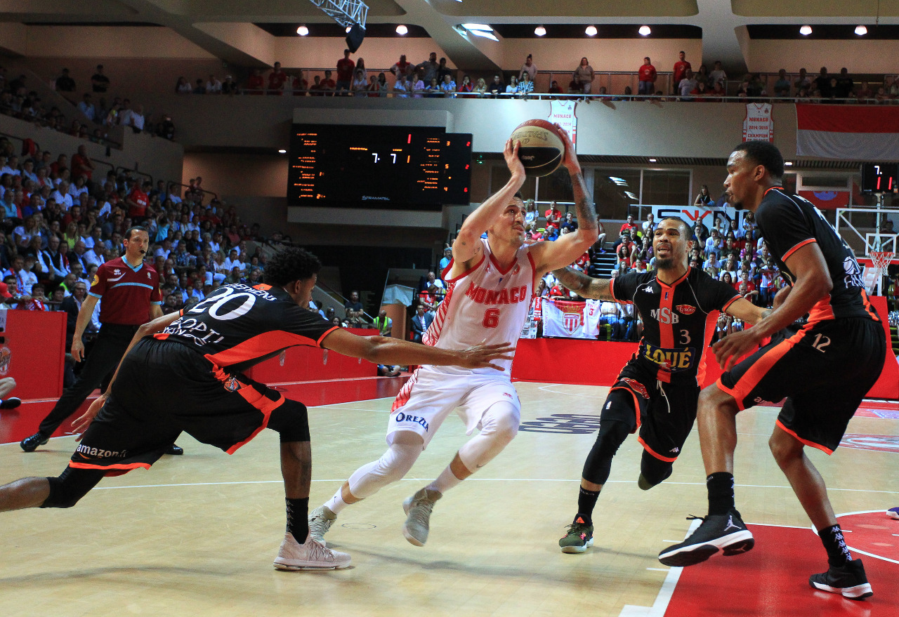 EuroCup basketball match: AS Monaco Roca Team vs Crvena Zvezda Mts Belgrade EuroCup basketball match: AS Monaco Roca Team vs Crvena Zvezda Mts Belgrade
