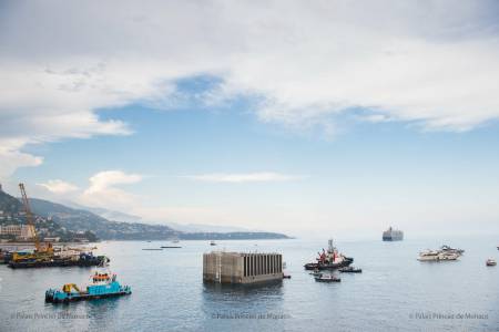 New Eco-Extension Portier Cove Takes Shape. In 2020 Land will Replace Sea