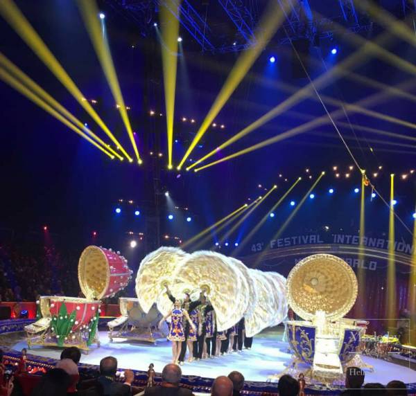 Monte Carlo’s Golden Clowns Crown Circus Acts