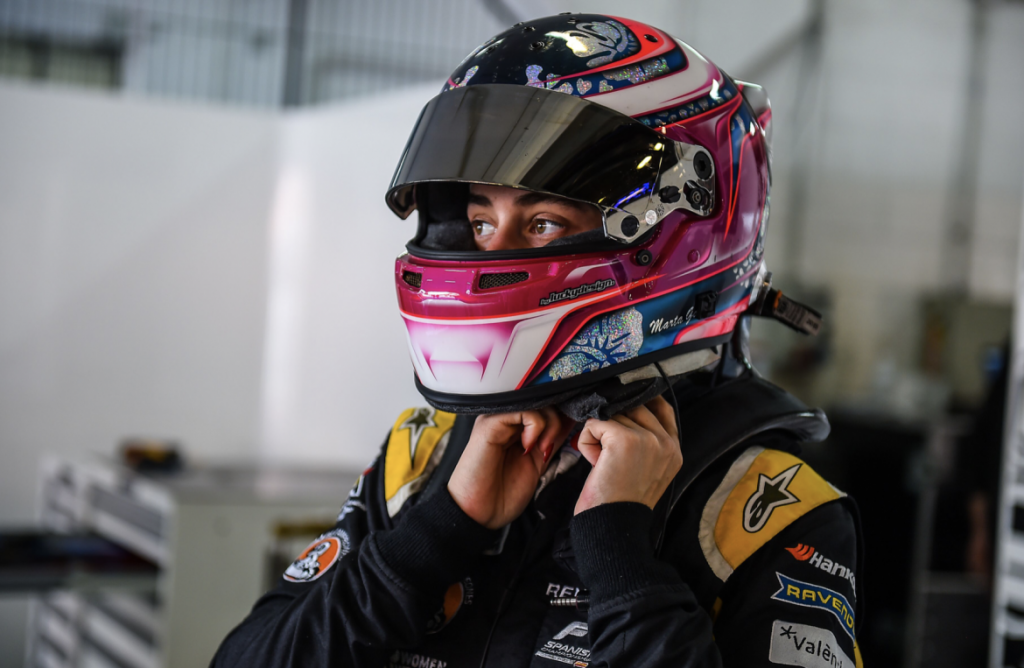 Marta Garcia, a girl from the cover of HelloMonaco, takes P3 in W ...