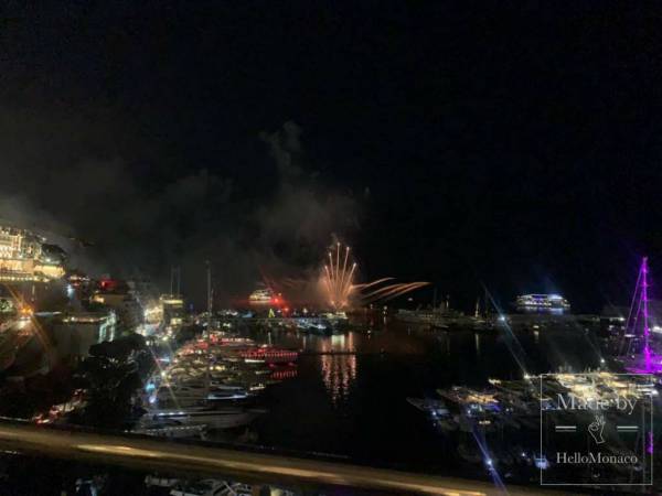 Monaco Fireworks Competition Winners