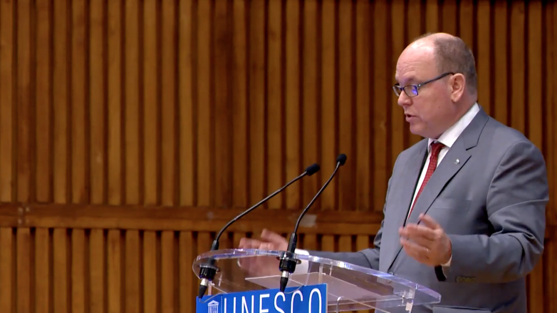 Prince Albert II attends first 100% Electric Bus Fleet presentation and ...