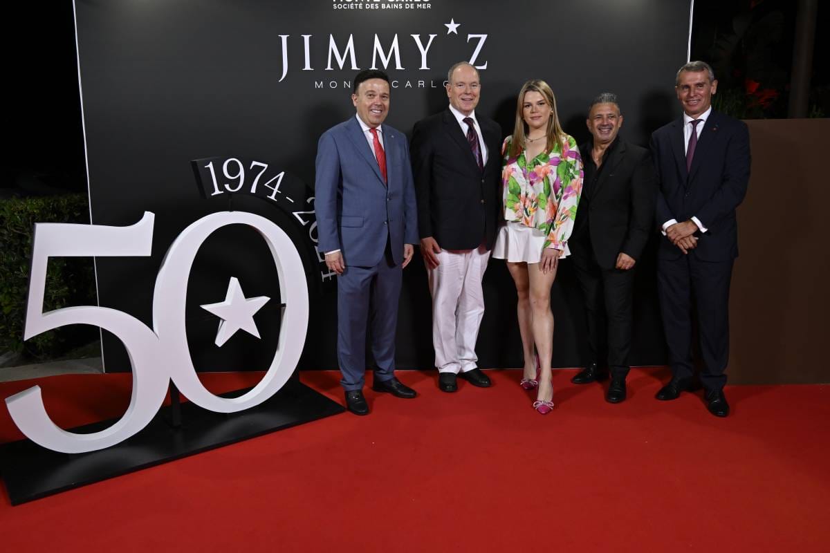 Jimmy’z celebrates its 50th Anniversary with Prince Albert II