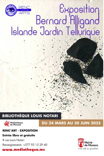 Bernard Alligand Exhibition "Iceland Telluric Garden"